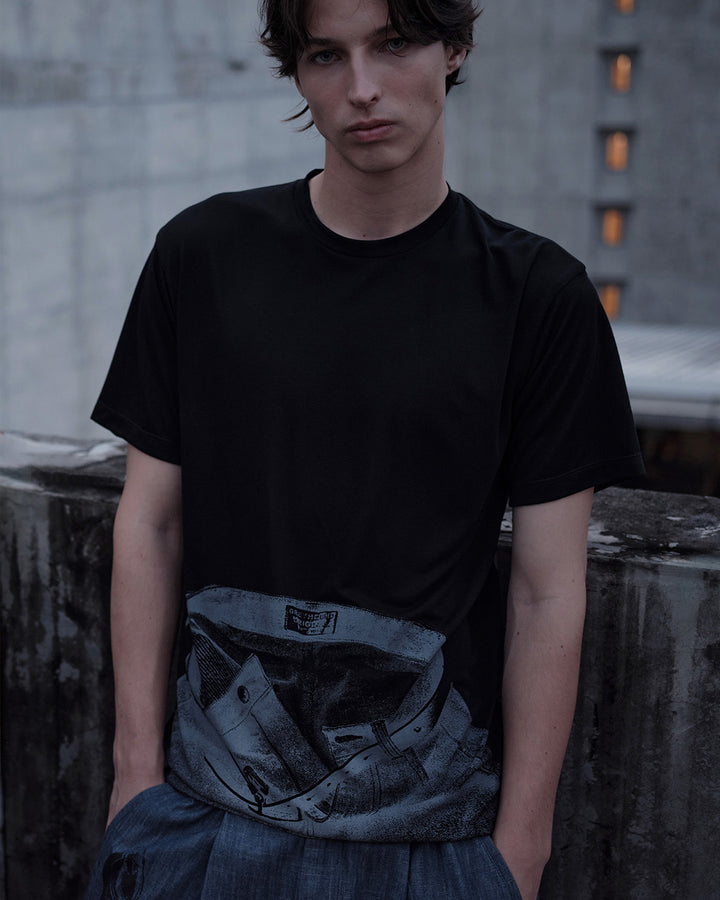 TROMPE-L'OEIL SCREENPRINT T-SHIRT – GREYHOUND ORIGINAL