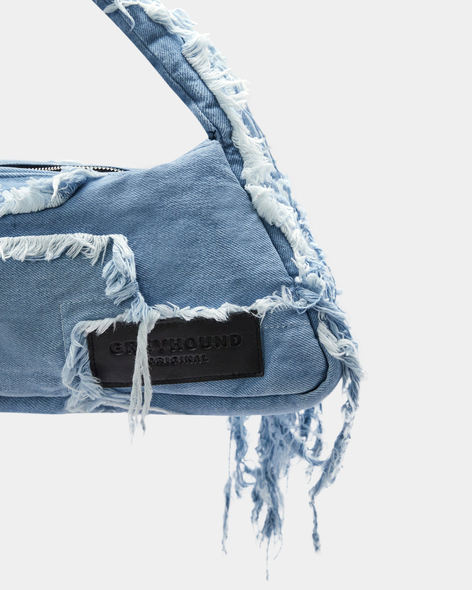 GH TRIANGLE DENIM PATCHWORK SHOULDER BAG – GREYHOUND ORIGINAL